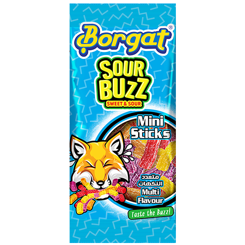 Borgat® - Sour buzz Multi Flavour Mini Sticks